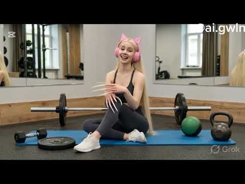 AI Girl Elena präsentiert ihre superstarken und rasiermesserscharfen Nägel.