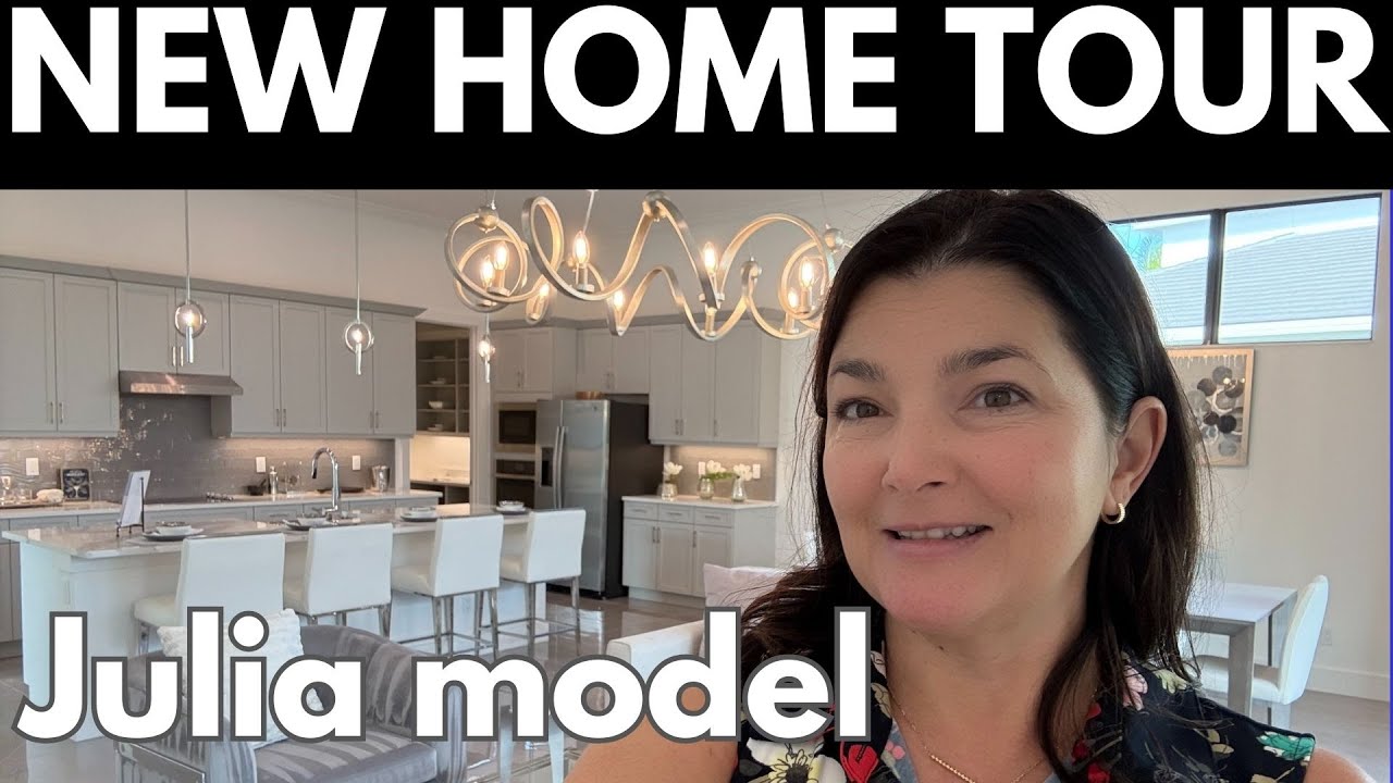 Experience Luxury Living in Florida - Julia Model Home Tour - YouTube