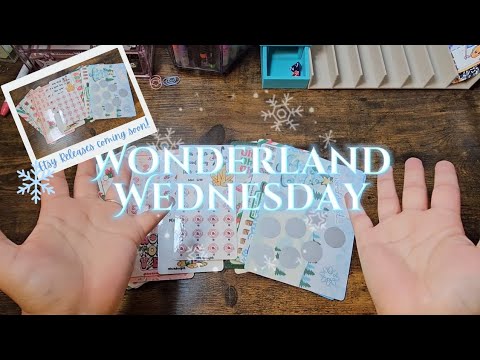 Wonderland Wednesday! 🩵 ️ New Etsy Releases Coming soon! 🎄 - YouTube