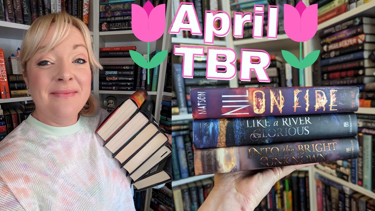 April TBR: Can I finish all these series? - YouTube