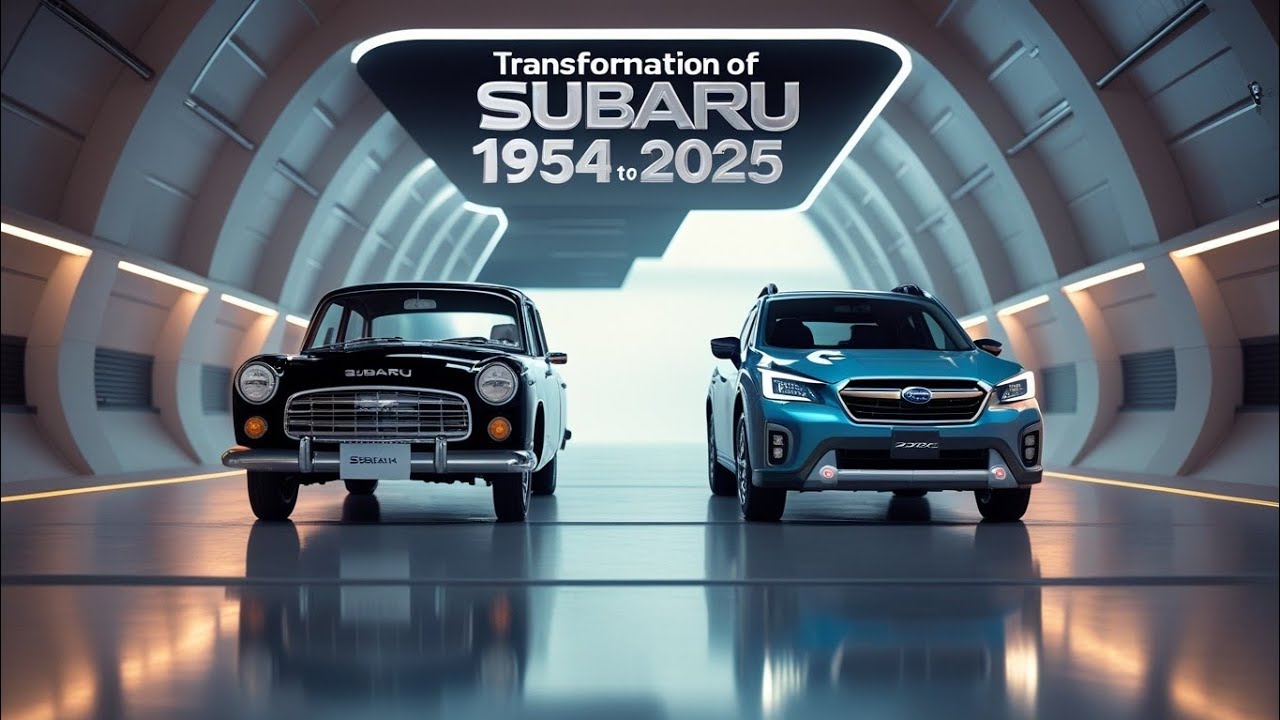 Subaru Evolution: From 1954 to 2025 - YouTube
