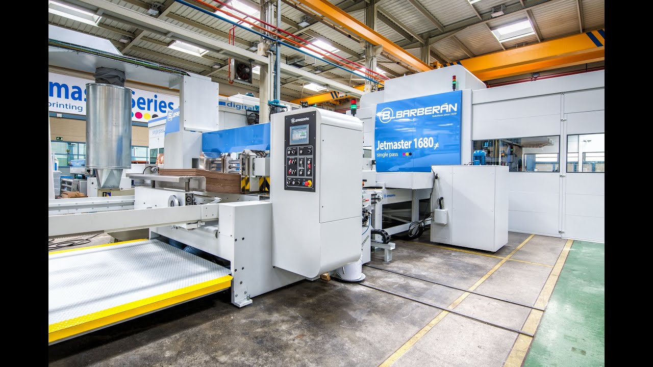 High quality & high speed digital printer: Barberán Jetmaster 1680 ...