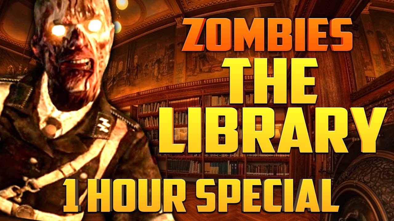 ZOMBIE LIBRARY - 1 HOUR SPECIAL ★ Call of Duty Zombies Mod (Zombie ...