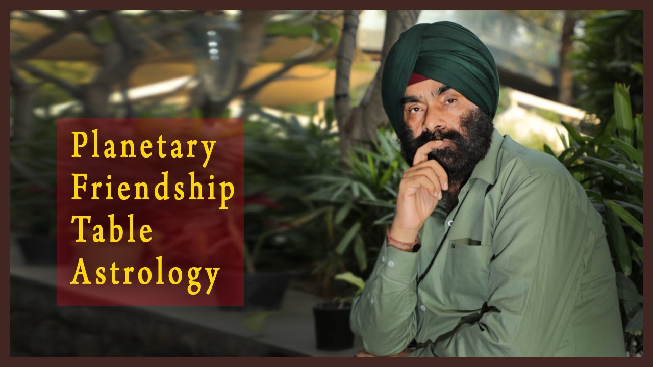 ग्रहों की मैत्री तालिका | Planetary Friendship Table astrology ...