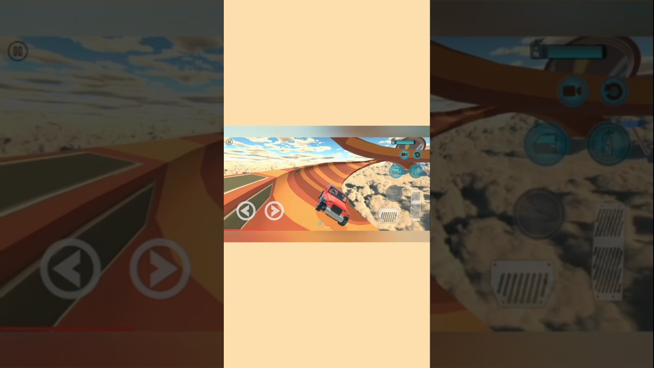 Car ramp driving game video Thar ramp driving game play #viralshort ...