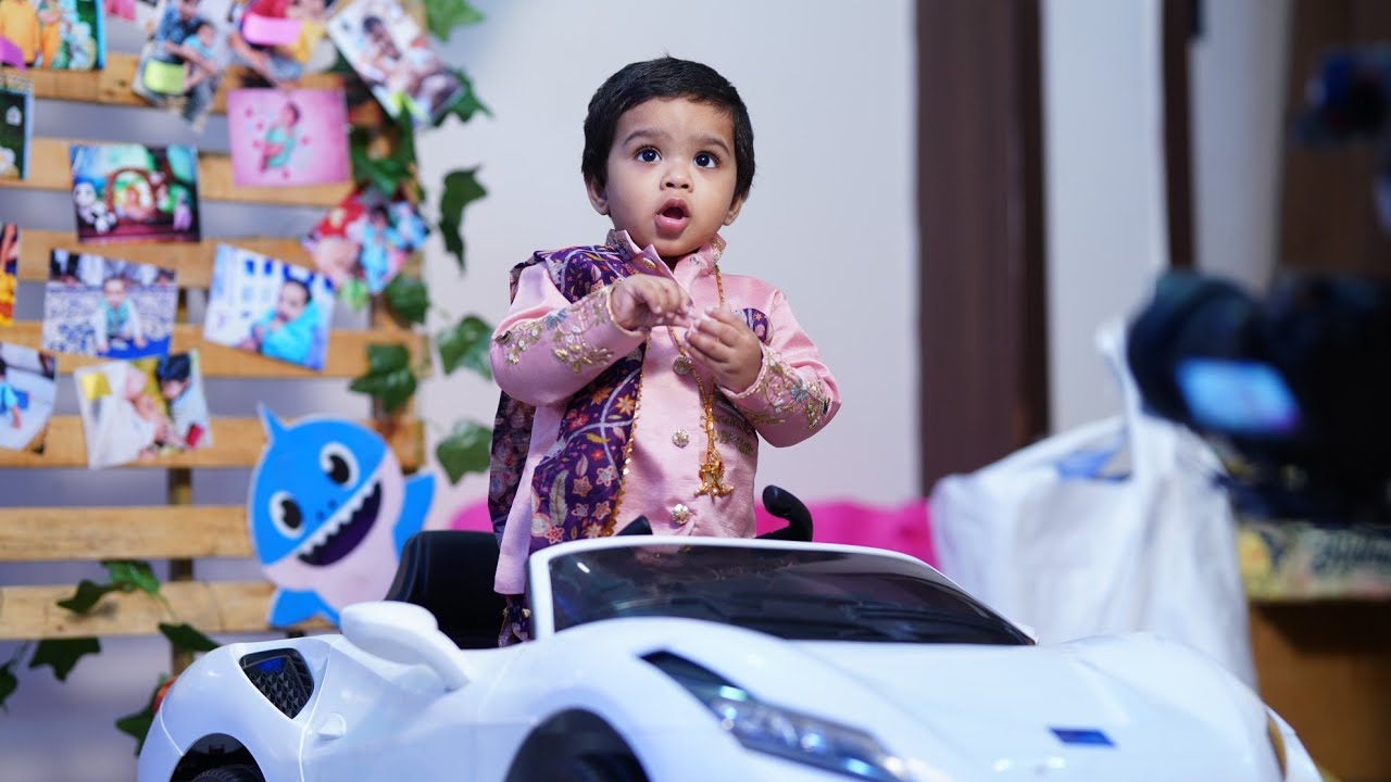 Shiva Dhruvansh Turns 1 #babyshark #theme #first #birthday #family # ...