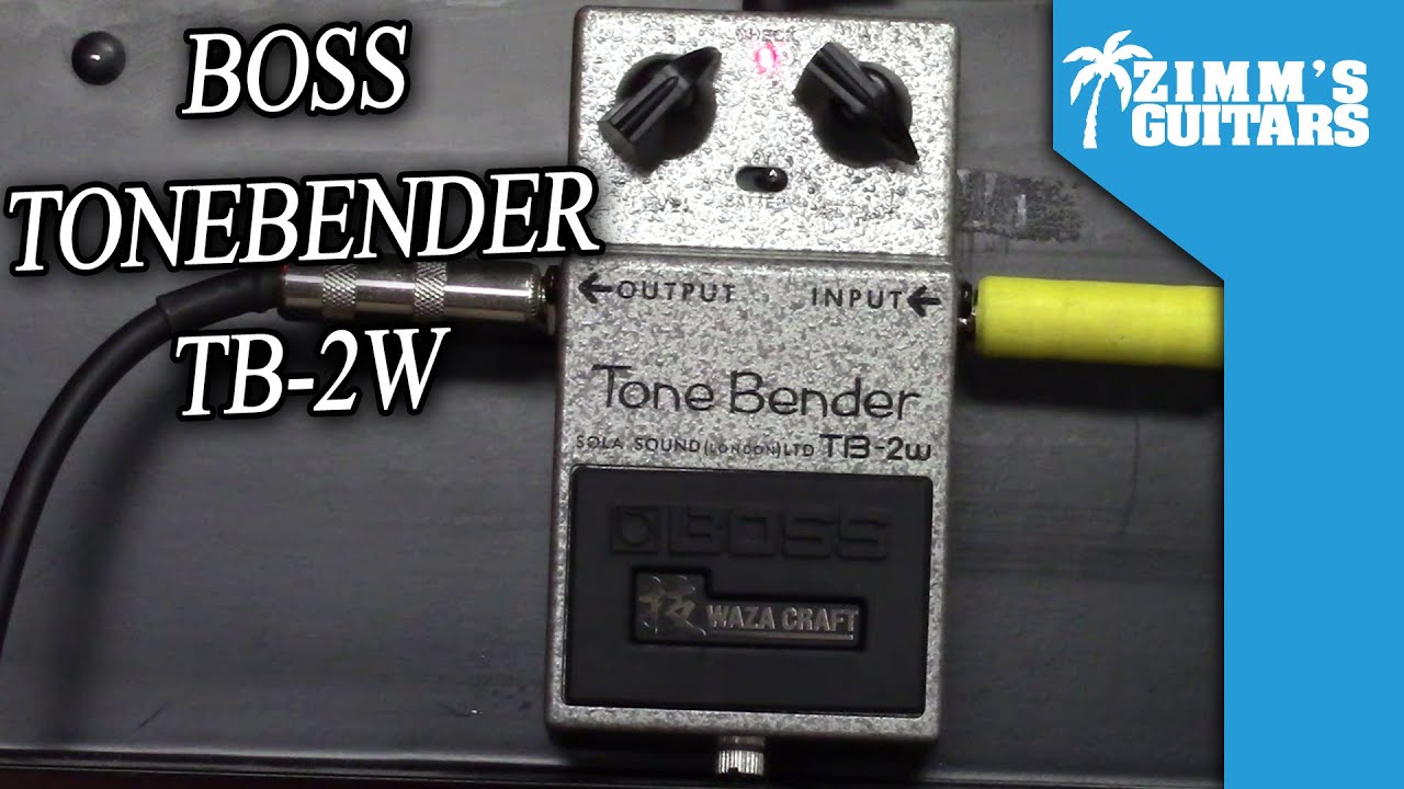 Boss Tone Bender TB-2w - YouTube