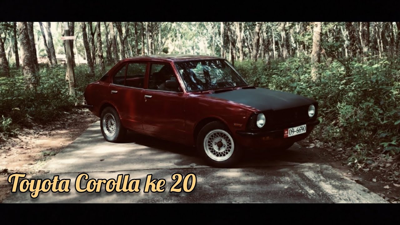 Toyota Corolla Ke 20 || Cinematic Video || 1800cc 7K Engine - YouTube