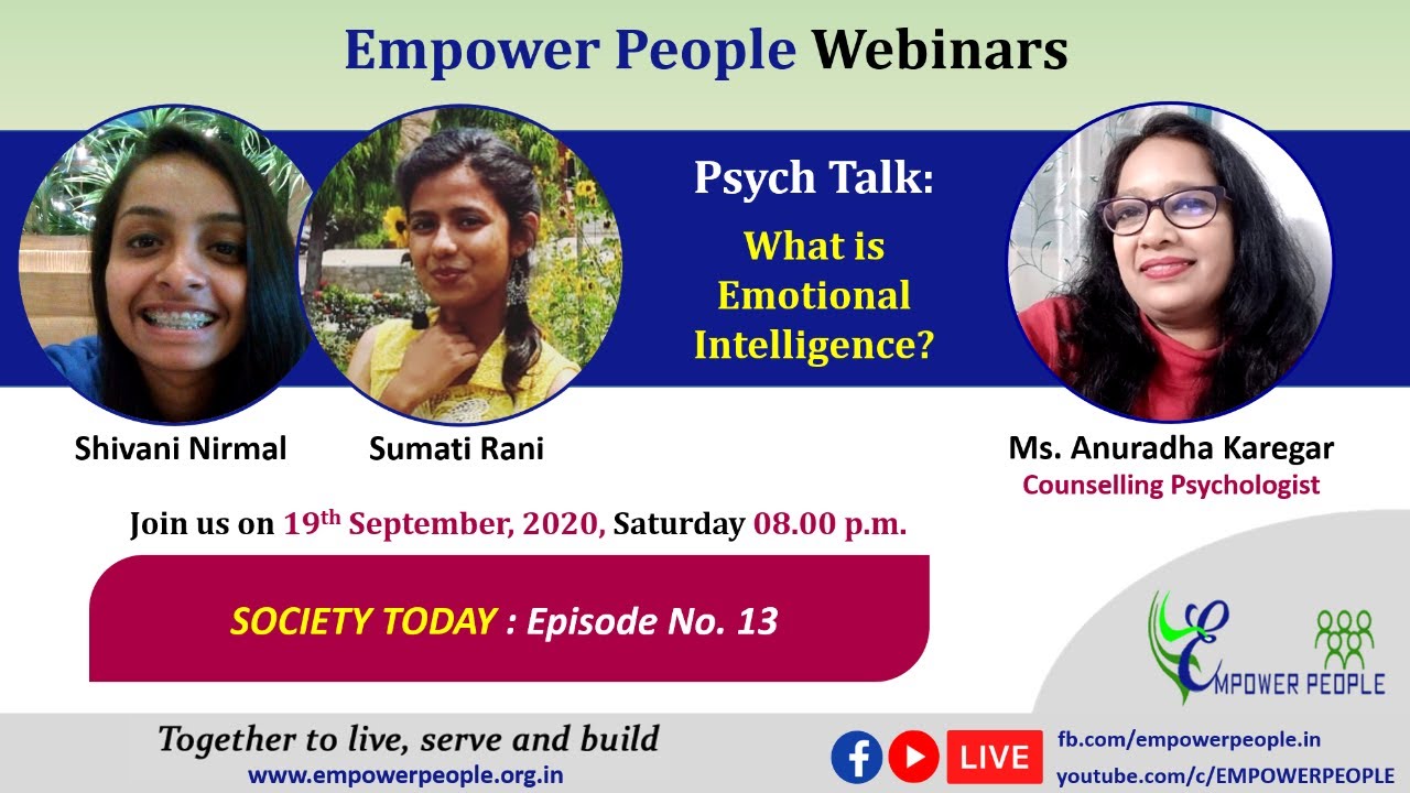 Psych Talk: What is Emotional Intelligence? - YouTube