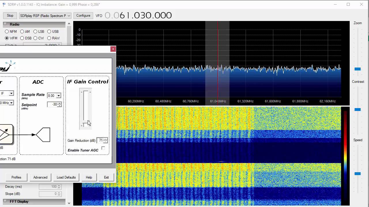 DAB ghost signals on SDRplay - YouTube