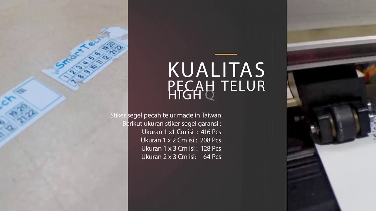 Stiker Segel Garansi - YouTube