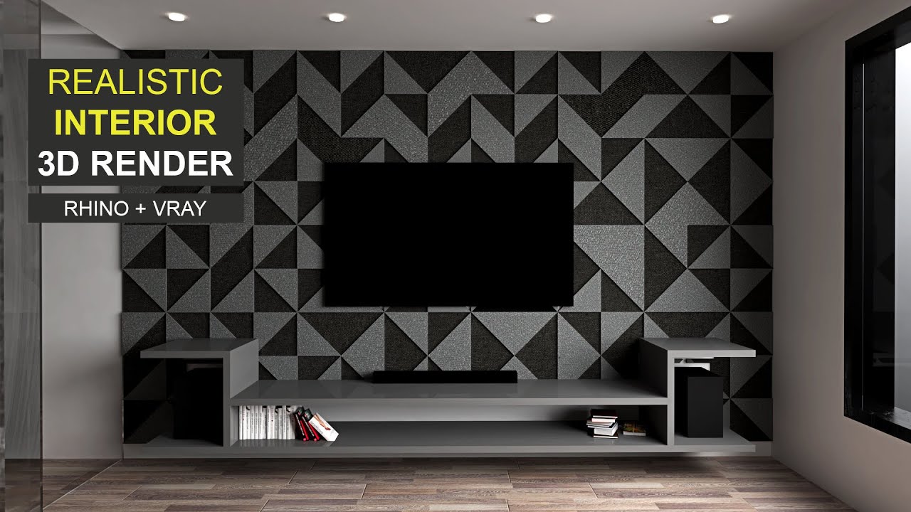 Rhino Vray Interior - YouTube