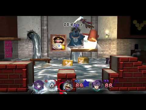 Smash Project M Ex Remix 0.95b - King Dedede vs -v-No. 13 vs Lyn - YouTube