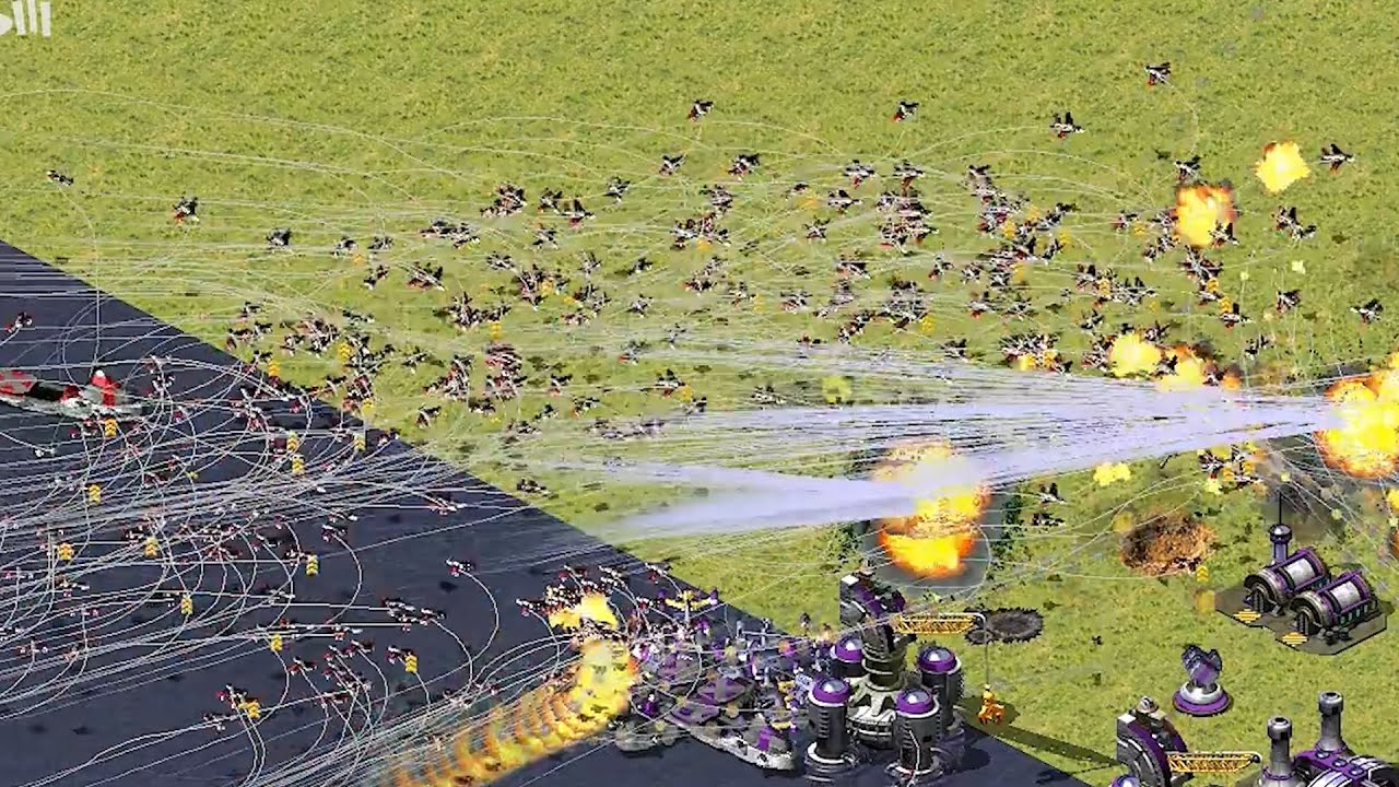 If Aircraft Carrier will have more and more aircraft ！ -Red Alert2 ...