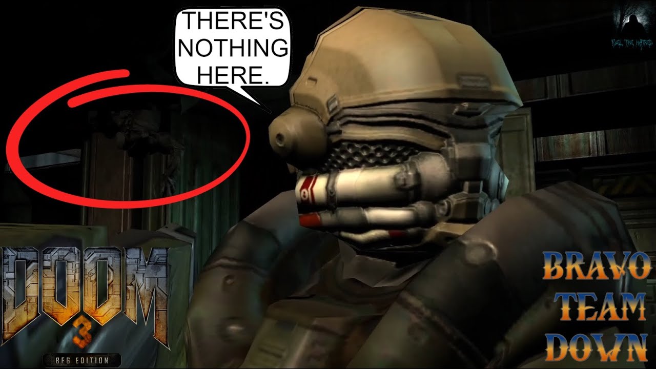 Doom 3 Part 5: Bravo Team Down - YouTube