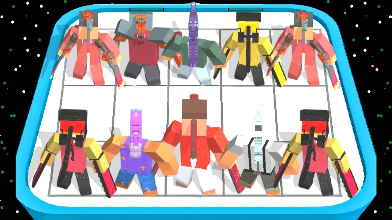 Craft Chainsaw Merge - Monster Run Battle Merge Master Gameplay ...