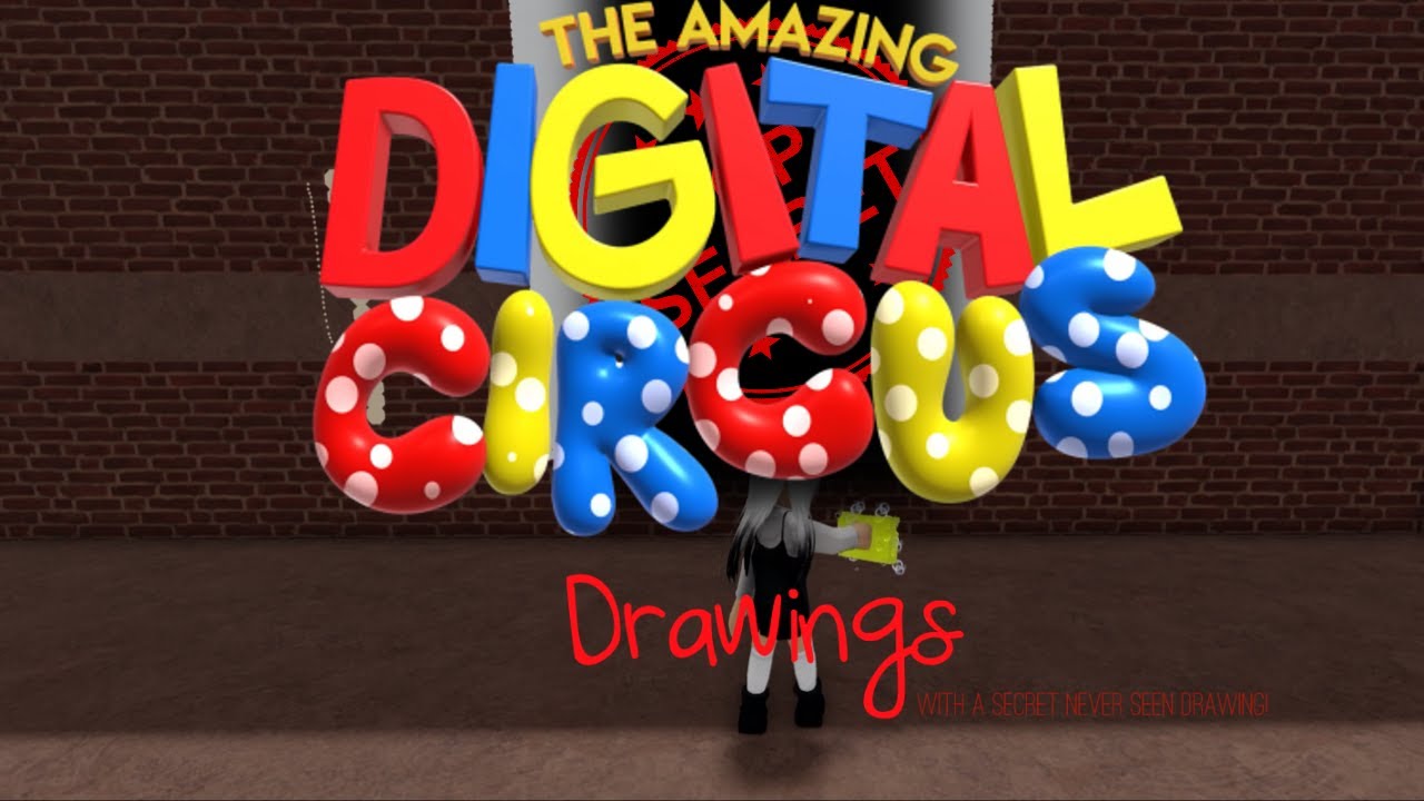 I drew different Digital circus characters. ( Never seen drawing in ...