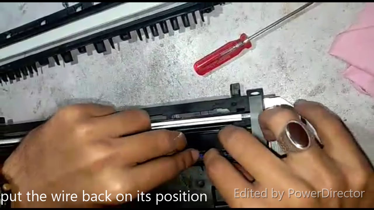 How to Clean Xerox Scanner Adf Scanner xerox 5845/55/65/75/90 - YouTube