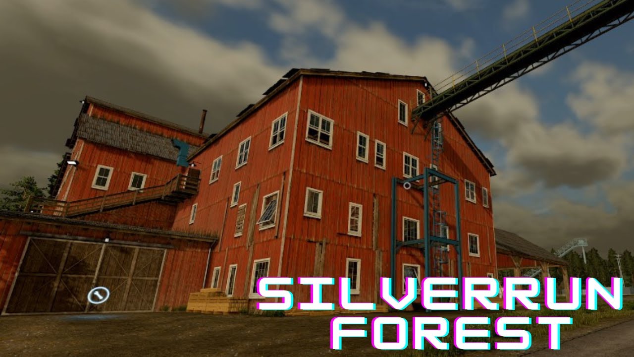 How To Use The Old Sawmill | Silverrun Forrest | Farming Simulator 22 ...