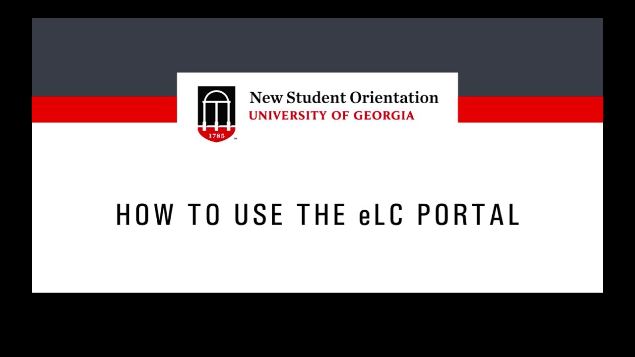 How to Use eLC Portal - YouTube