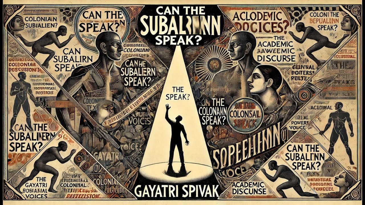 Summary of Can the Subaltern Speak? by Gayatri Spivak - YouTube