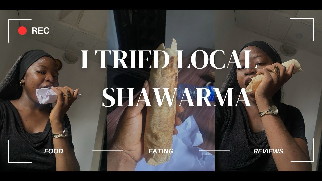 I TRIED LOCAL SHAWARMA - YouTube