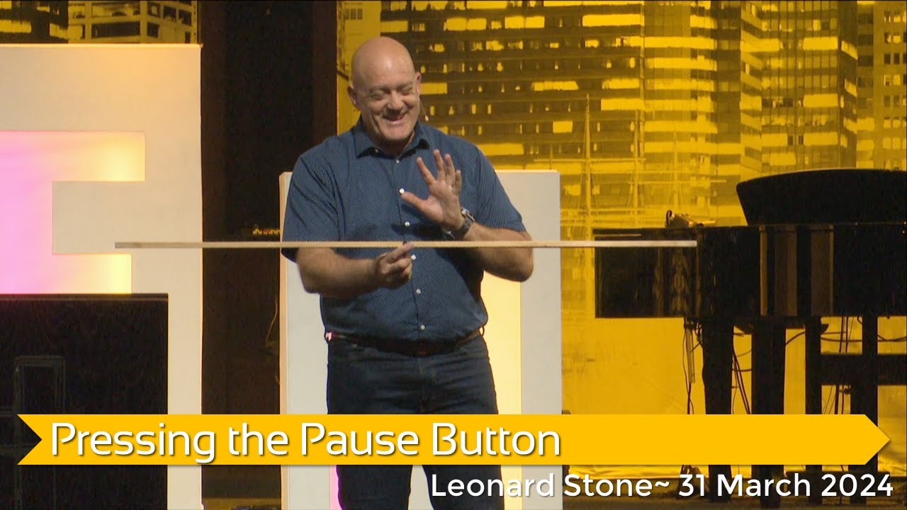 Leonard Stone with "Press the Pause Button" ~ 31 March 2024 - YouTube