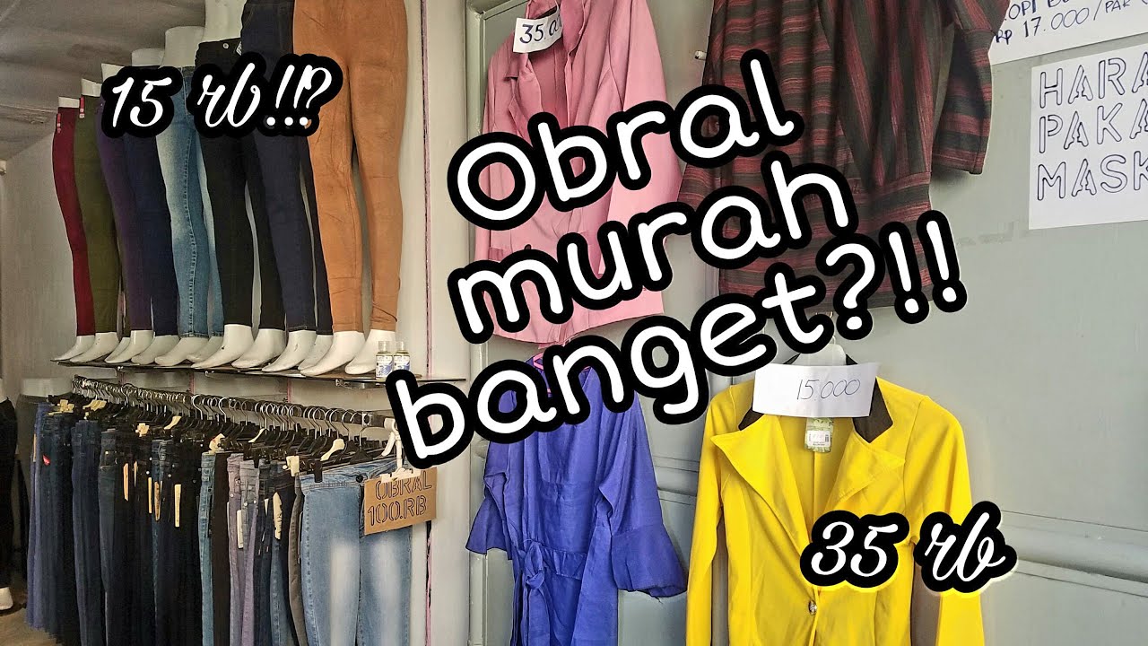 Obral Murah Banget - YouTube