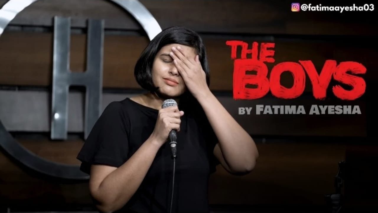 The Boys | Stand up Comedy Fatima Ayesha | nomi comedy vibe - YouTube