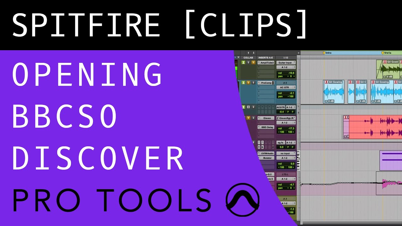 How to Load BBCSO Discover in Pro Tools - YouTube