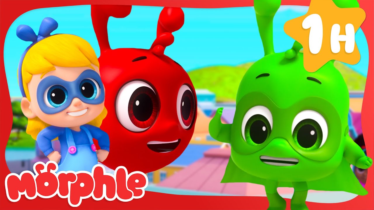 Orphle the Superhero | Morphle |Cartoons for Kids | Moonbug - YouTube