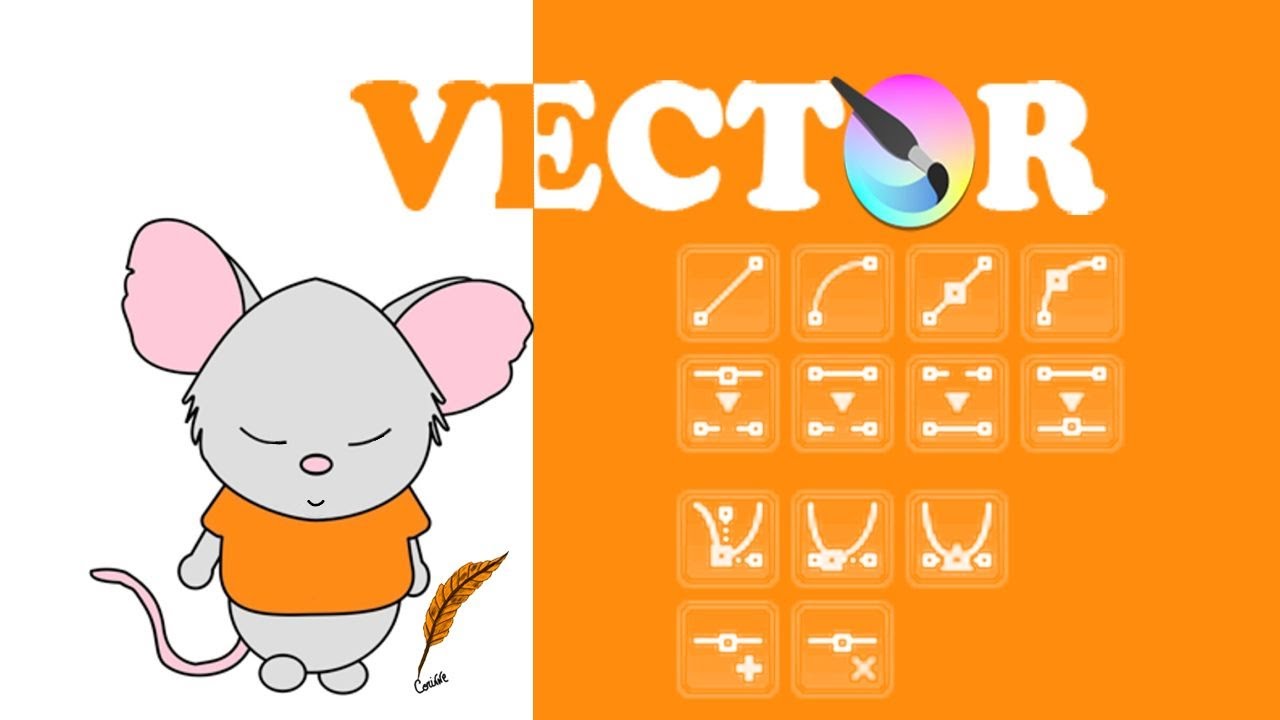 VECTORS - Part 2 - Editing shape tools: adding, removing, breaking ...