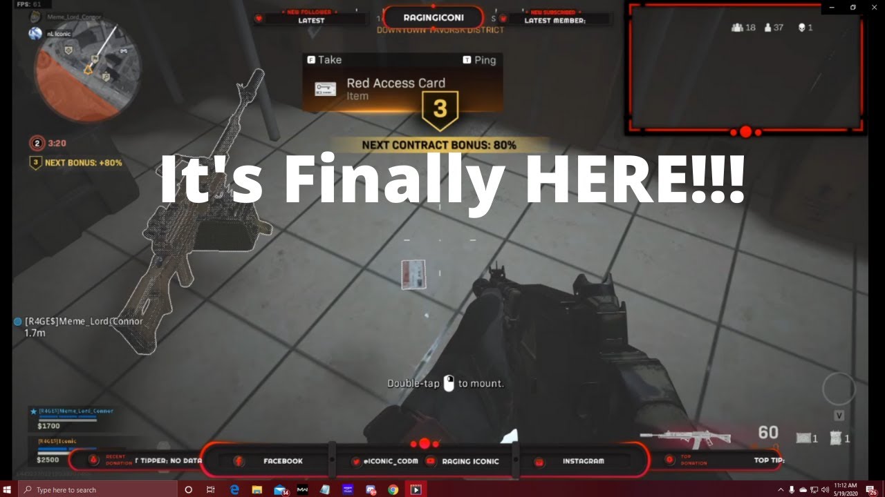 New Red Access Code In Warzone!!! - YouTube