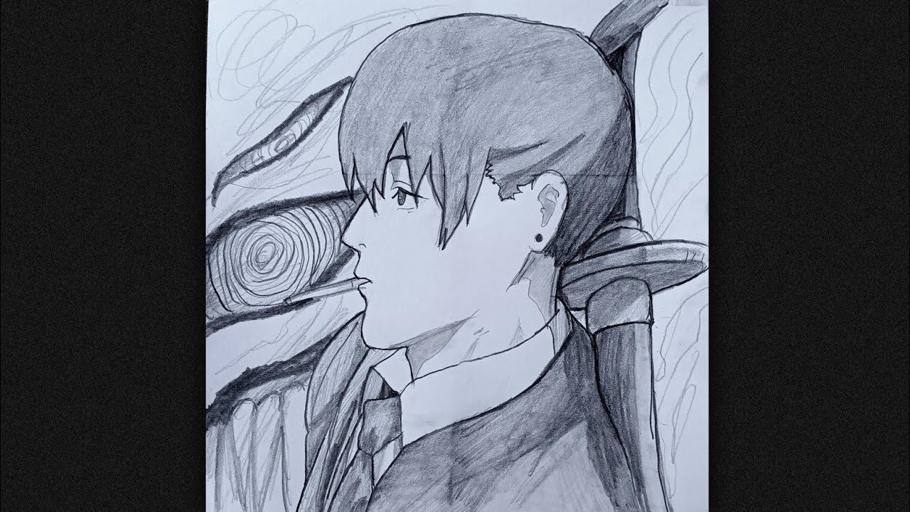 How To Draw Aki Hayakawa From Chainsaw Man - YouTube