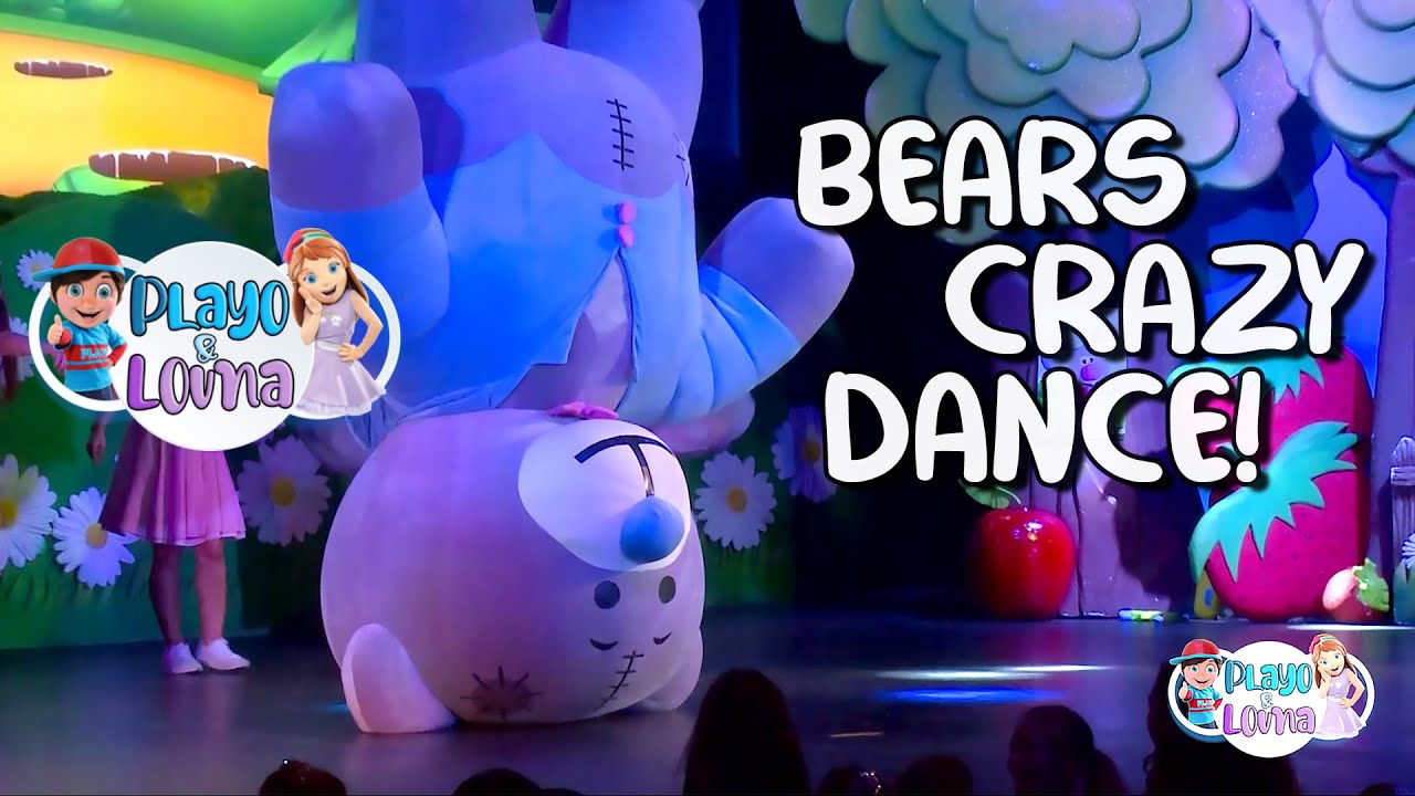 BEARS CRAZY DANCE - LOUNA ET PIMPIN SHOW - YouTube