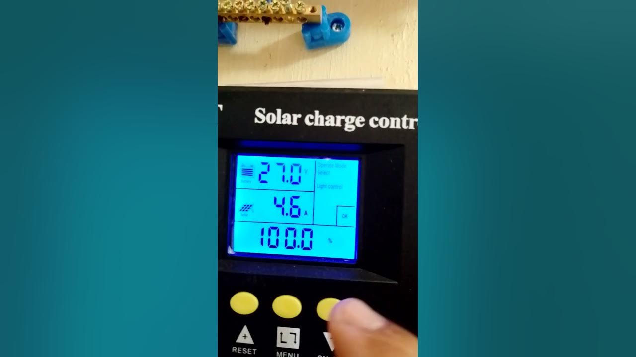 settings for Mppt solar charge controller Sy10048 - YouTube