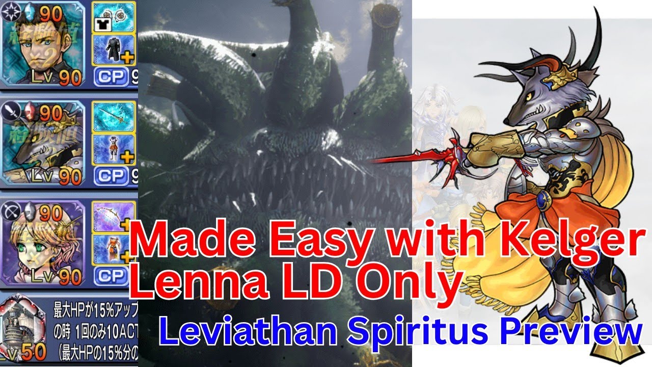 Made easy with Kelger - Lenna LD Only - Leviathan Spiritus Preview ...