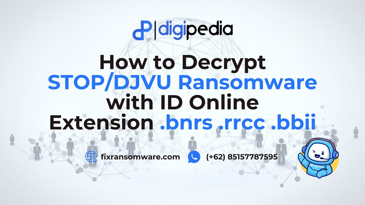 How to Decrypt STOP/DJVU Ransomware with ID Online Extension .bnrs ...