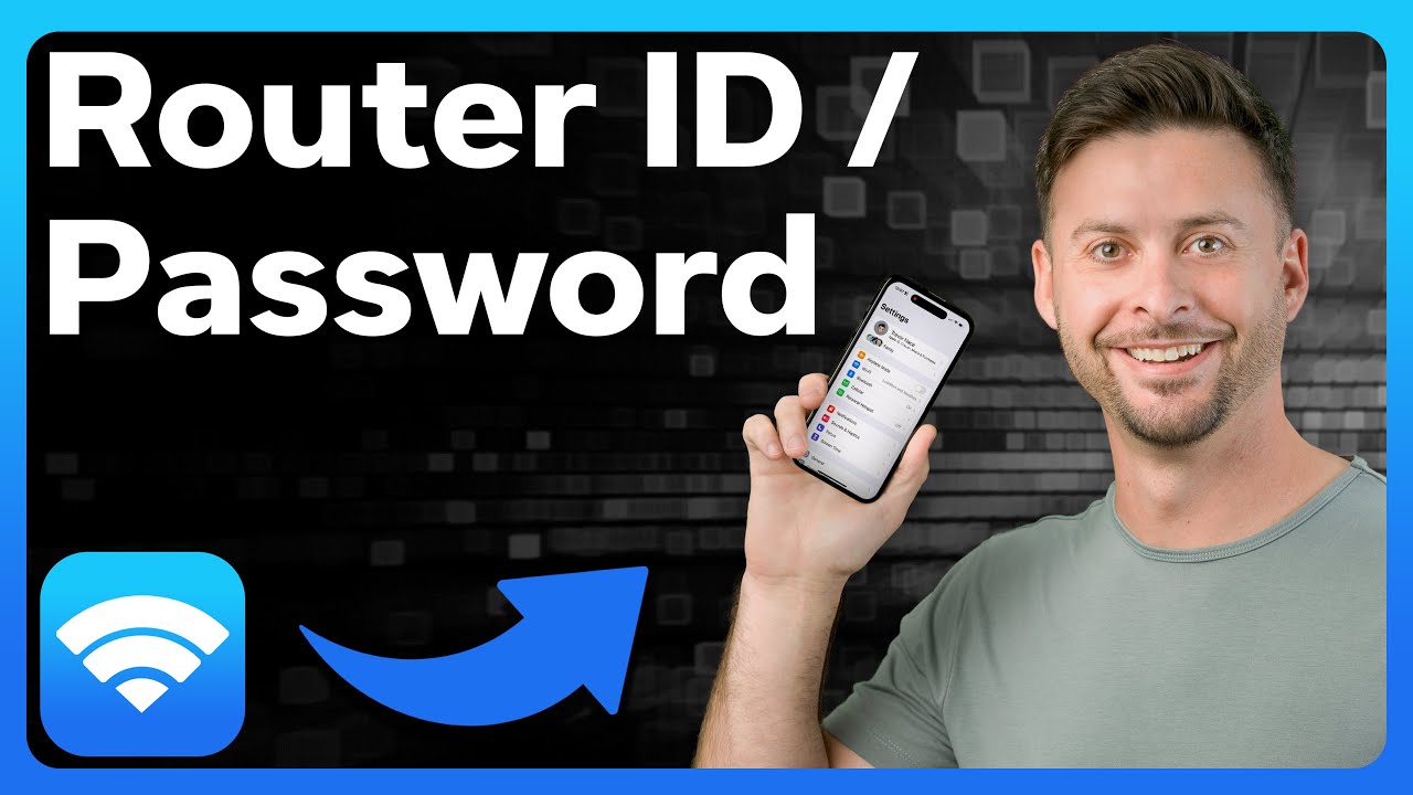 How To Check Router ID And Password Without Resetting - YouTube
