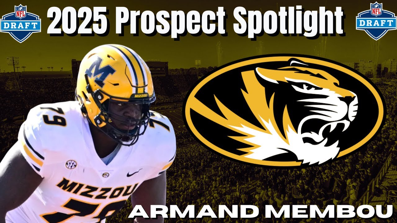"Armand Membou Is An ANIMAL!" | 2025 NFL Draft Prospect Spotlight ...