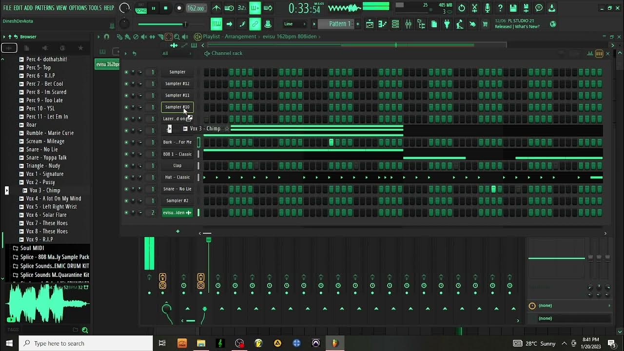 How Pi'erre Bourne Makes Beats for Playboi Carti | Making A Wavey Beat in FL Studio 21 | Bounce ...