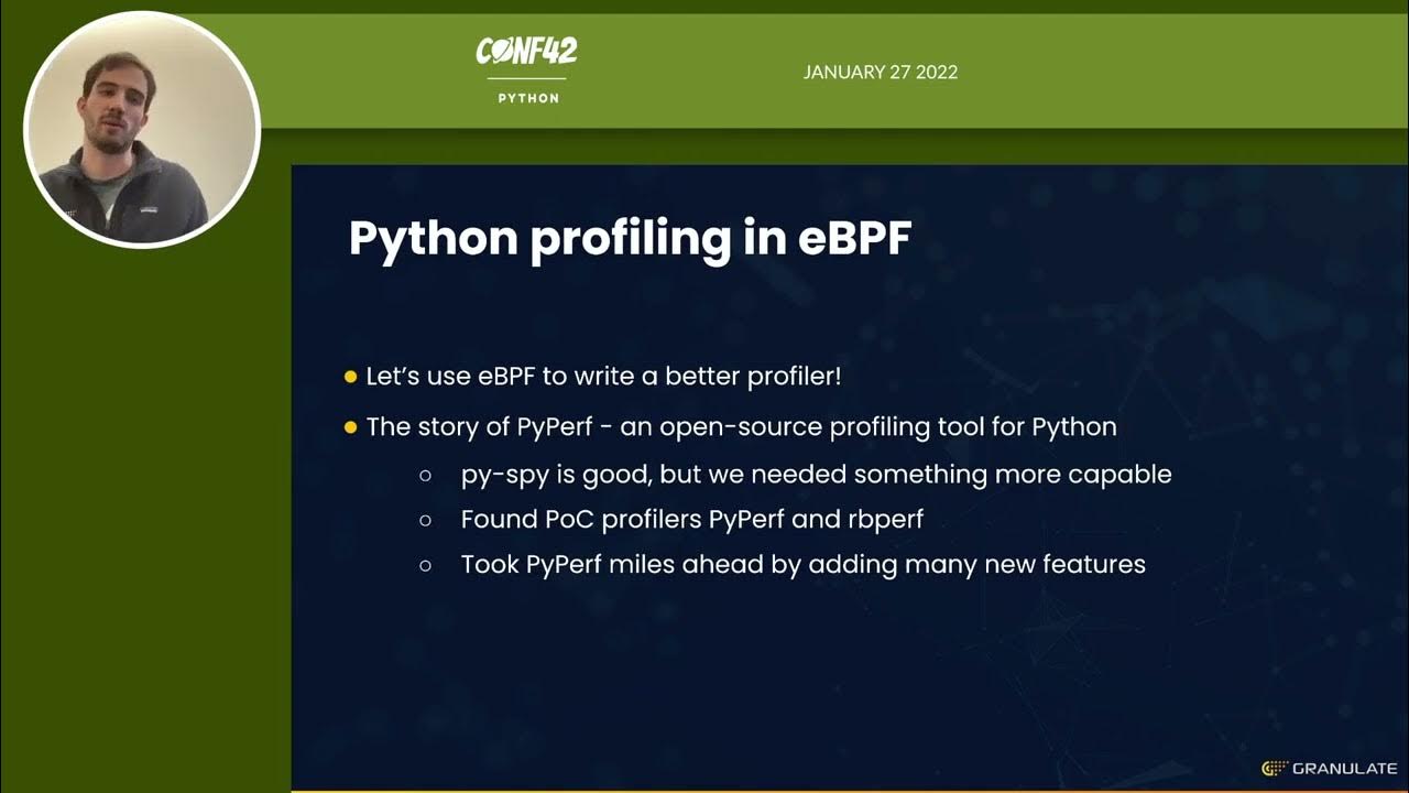 Low Overhead Python Application Profiling using eBPF | Conf42: Python - YouTube