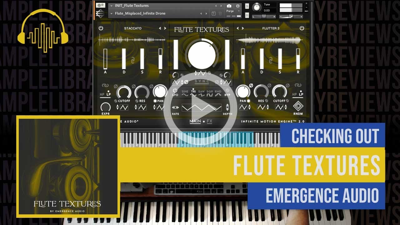 Checking Out: Flute Textures by Emergence Audio - YouTube