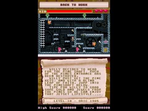 Manic Miner the Lost Levels DS Beta - YouTube