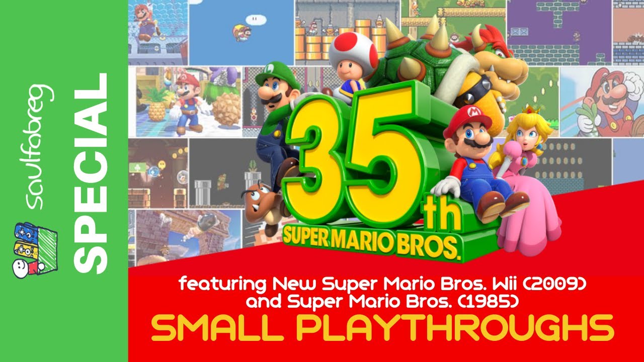Super Mario Bros. 35th Anniversary: SPECIAL VIDEO with New SMB Wii ...