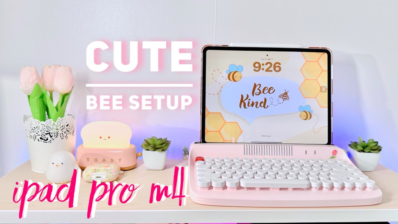 🐝･ﾟ ･ﾟ·: yellow BEE theme tutorial | iPad pro m4 13” | FREE THEME ...