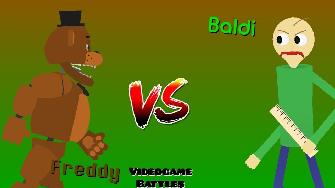 Freddy VS Baldi | Stick Nodes - YouTube