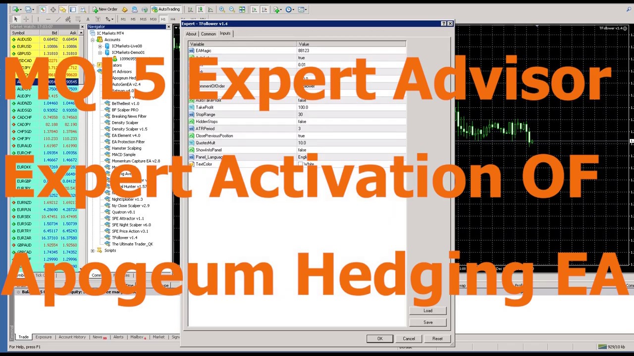MQL5 MT4 EA Expert Advisor Metatrader 4 Teamwork System Prado Ruxzo ...