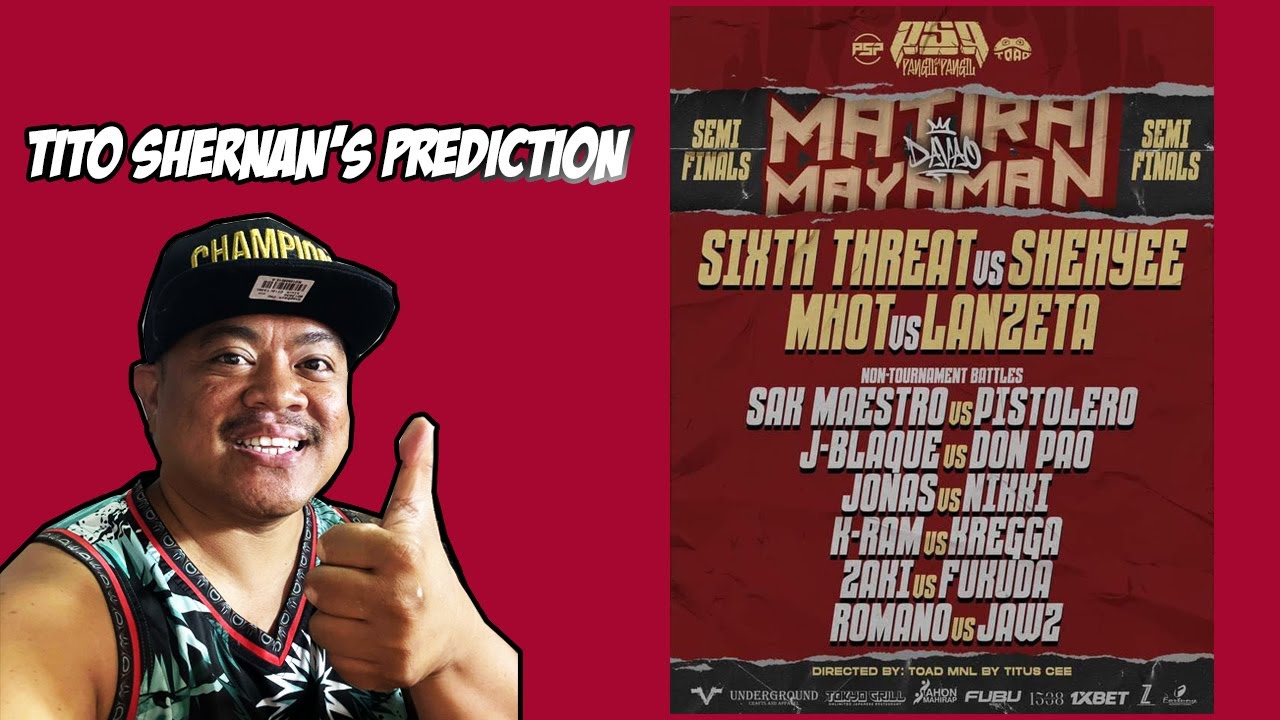 Matira Mayaman Davao Prediction I Tito Shernan - YouTube