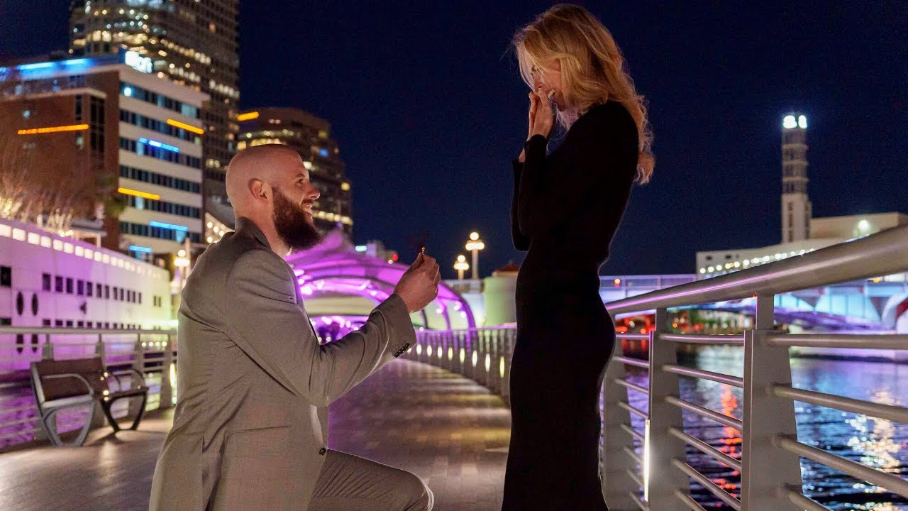 Aaron & Anna Engagement | Tampa Bay, Florida - YouTube